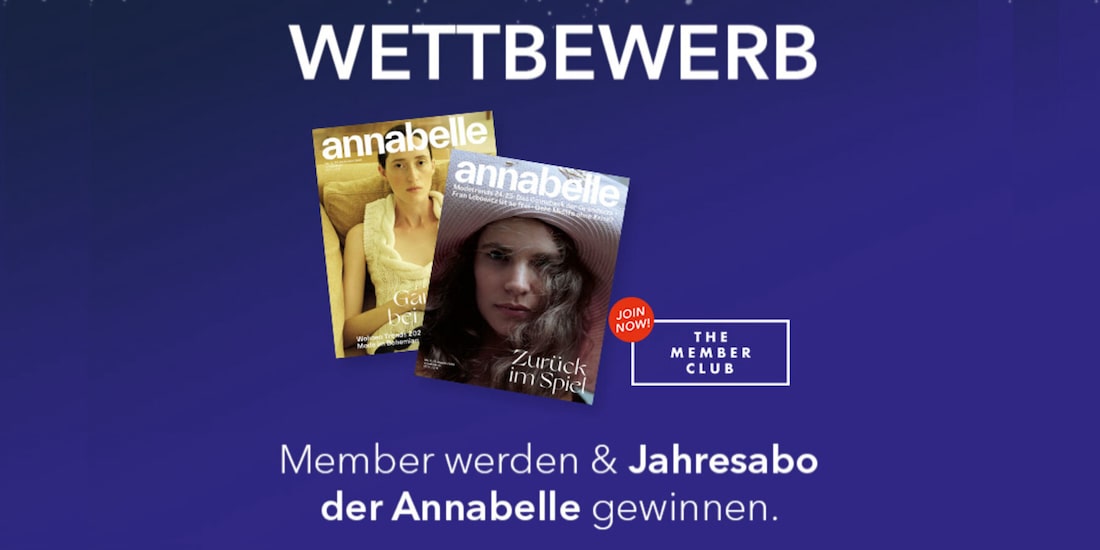 Gewinne ein Jahresabo der annabelle - Glueckspilz.ch
